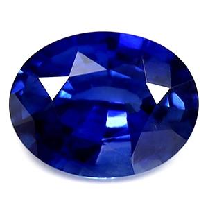 1.21 cts. Intense Blue Sapphire Oval, AAAA Quality